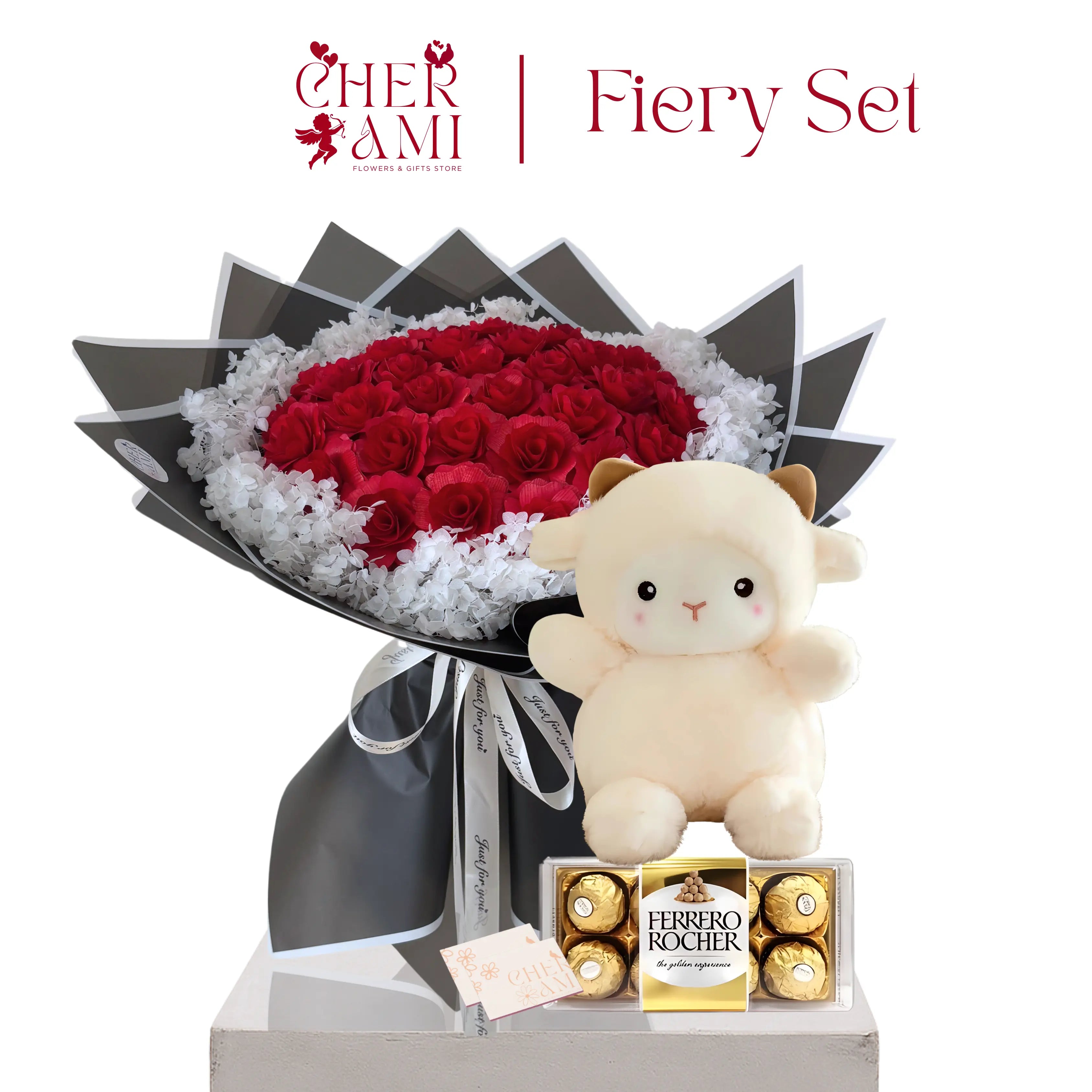 Fiery Set – Cher Ami Flowers & Gifts Store Ph